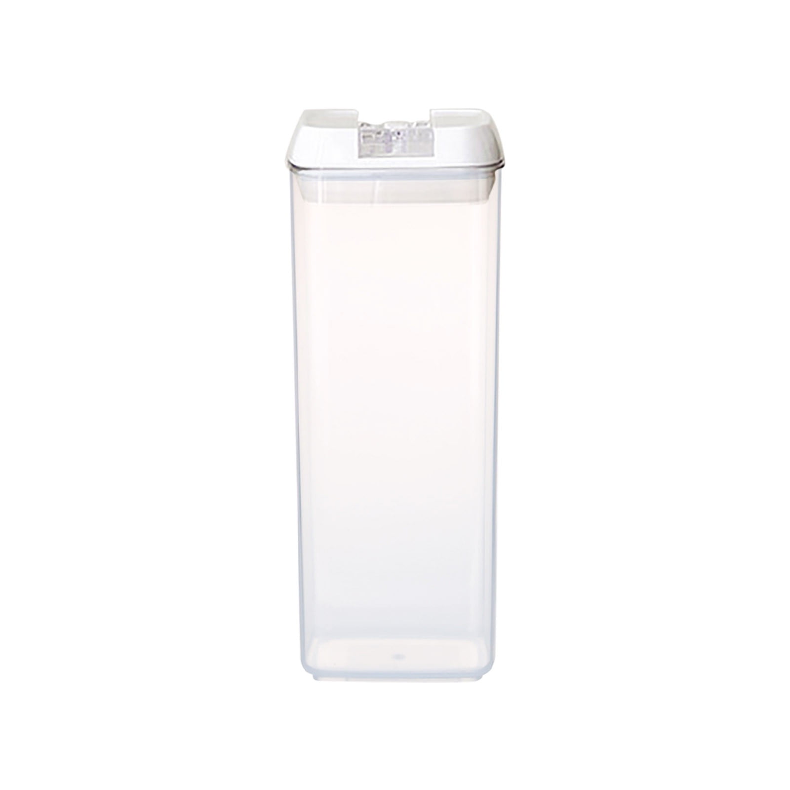 Airtight Food Storage Jar Rectangle | Multifunctional Grain Container | Clear Plastic Kitchen ...