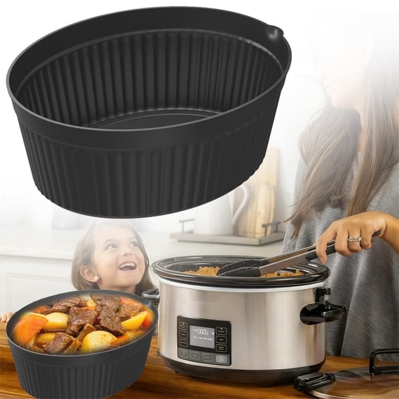 Airtight Food Storage,Slow Cooker Mat Wear Anti Fall Integrated Reused ...