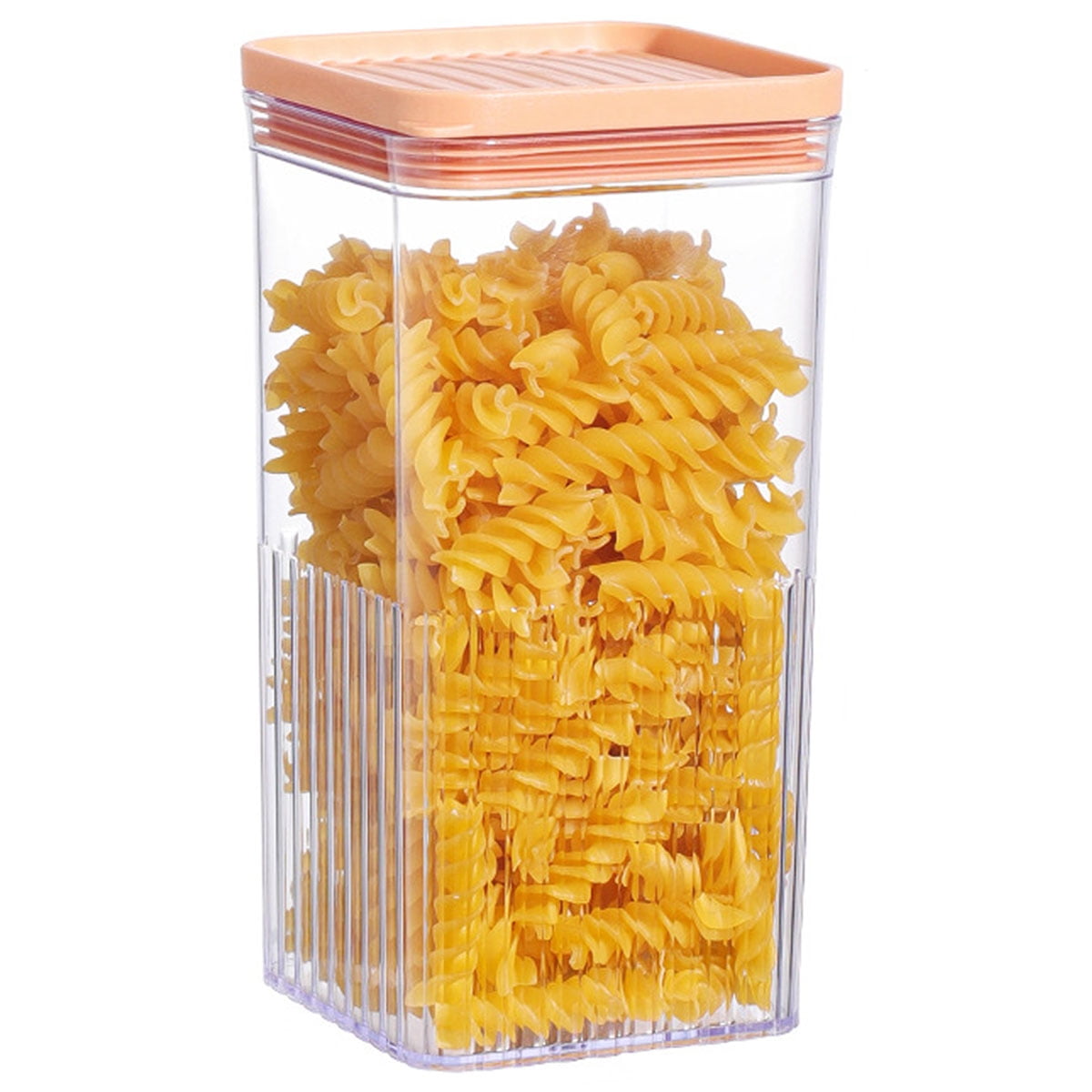 Airtight Kitchen Food Storage Containers, Clear Plastic Containers For ...