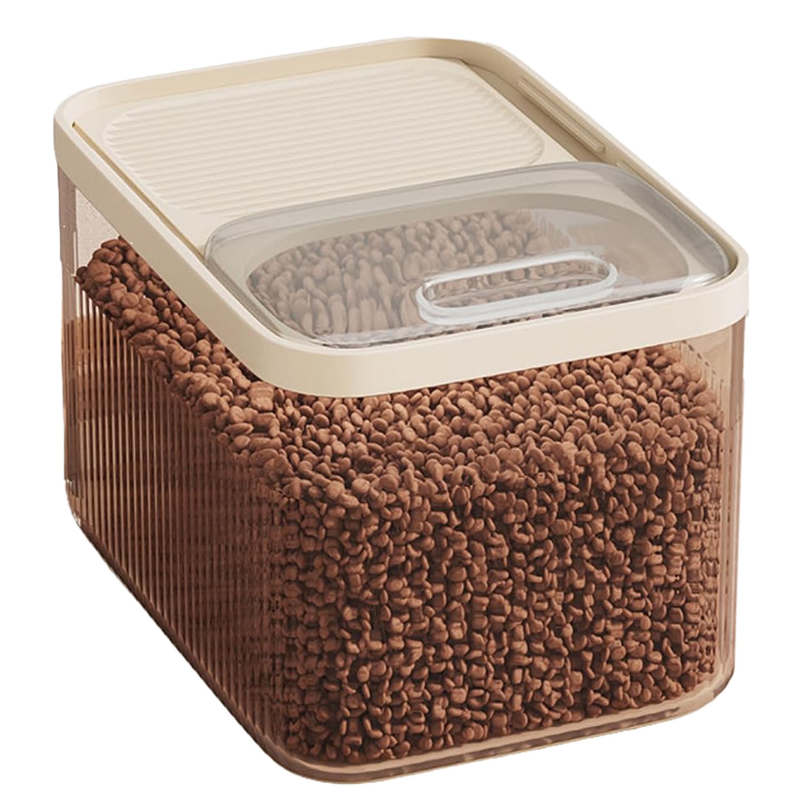 Airtight Pet Food Storage Container Holds Up To 30 Lbs With Included ...