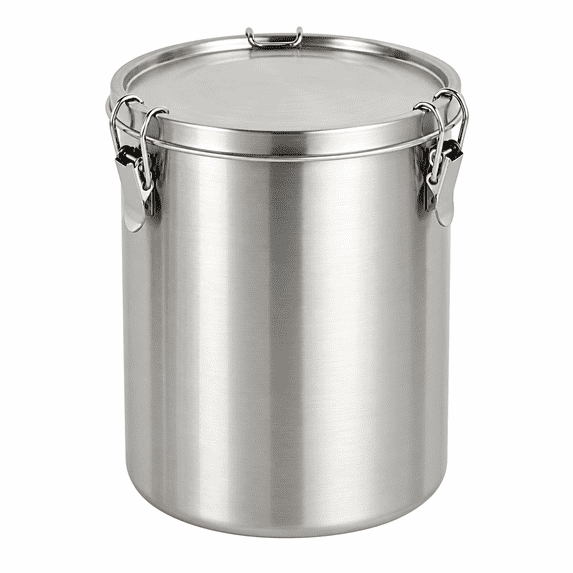 Airtight Pet Food Storage Container Stainless Steel Versatile Leakage ...