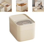 Buddeez 16 QT. Bird Seed Storage Dispenser, Plastic Container with Lid ...