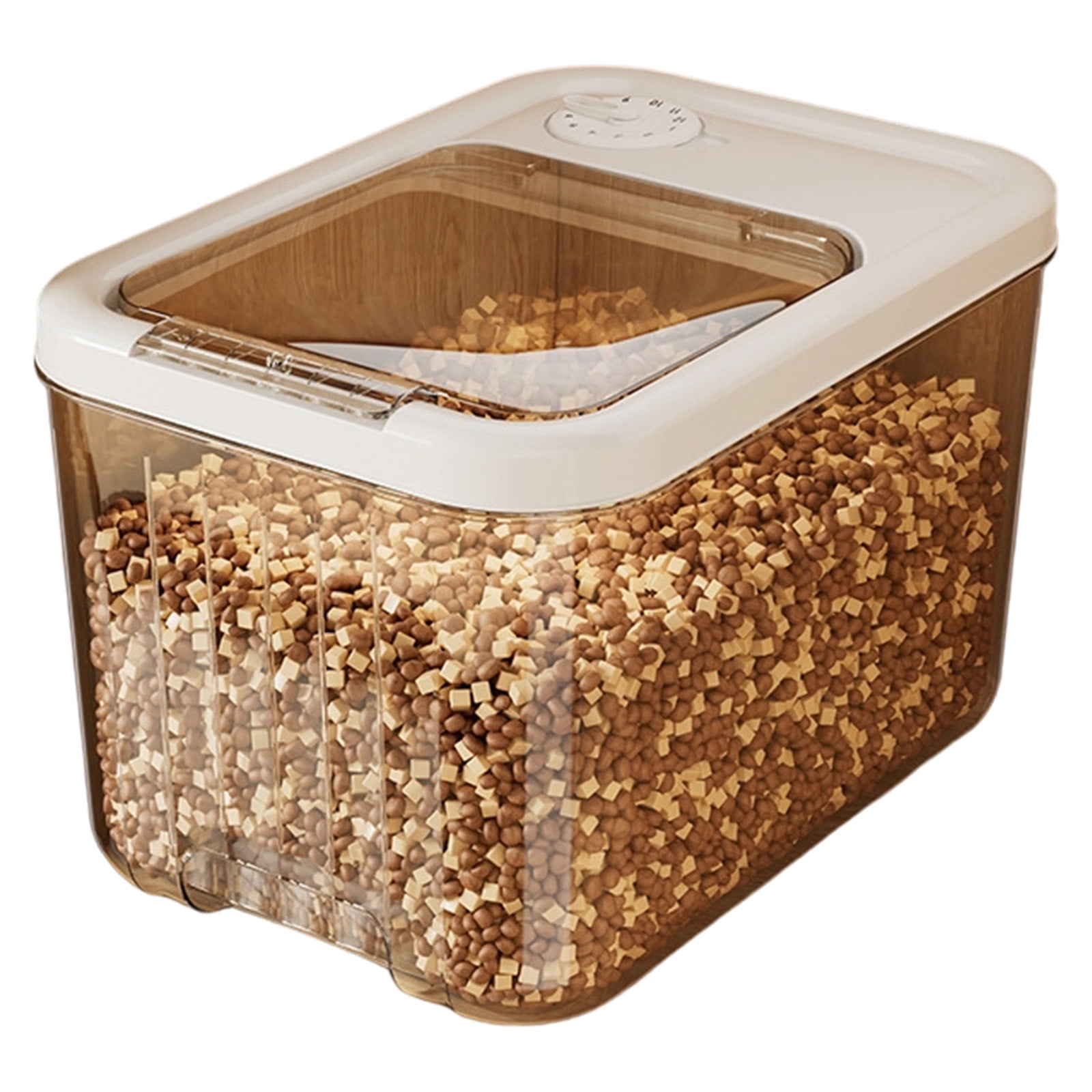Airtight Pet Food Storage Container for Dogs Cats and Other with ...