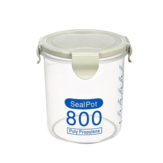 Airtight Plastic Food Storage Containers | 600ml, 800ml, 1000ml Set ...