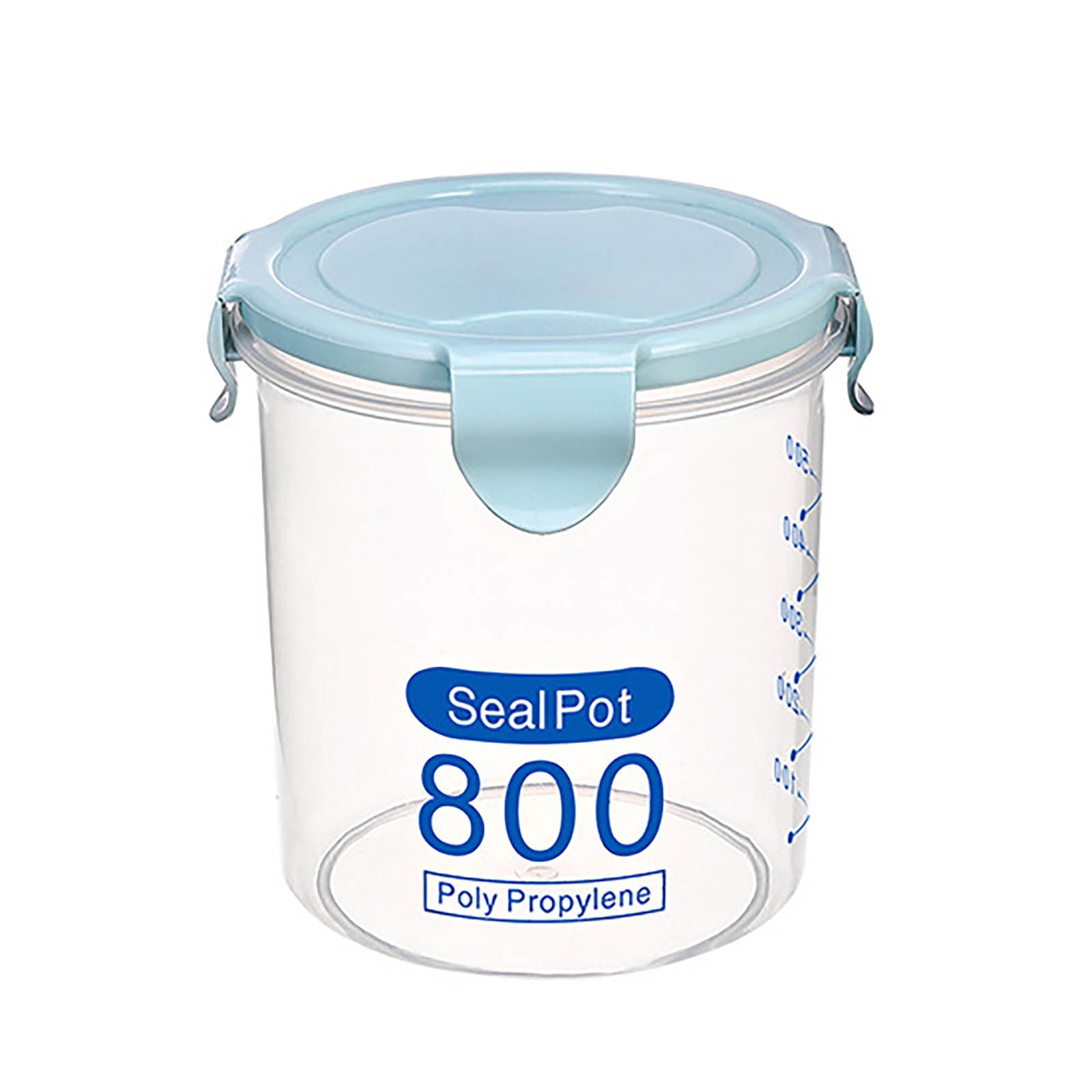 Airtight Plastic Food Storage Containers for Kitchen Organization ...