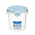 Airtight Plastic Food Storage Containers for Kitchen Organization ...