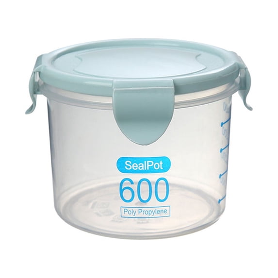 Airtight Plastic Storage Containers, Stackable Food Canisters for ...
