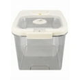 Airtight Rice Container With Date Tracker, ABS Plastic Food Storage Box ...