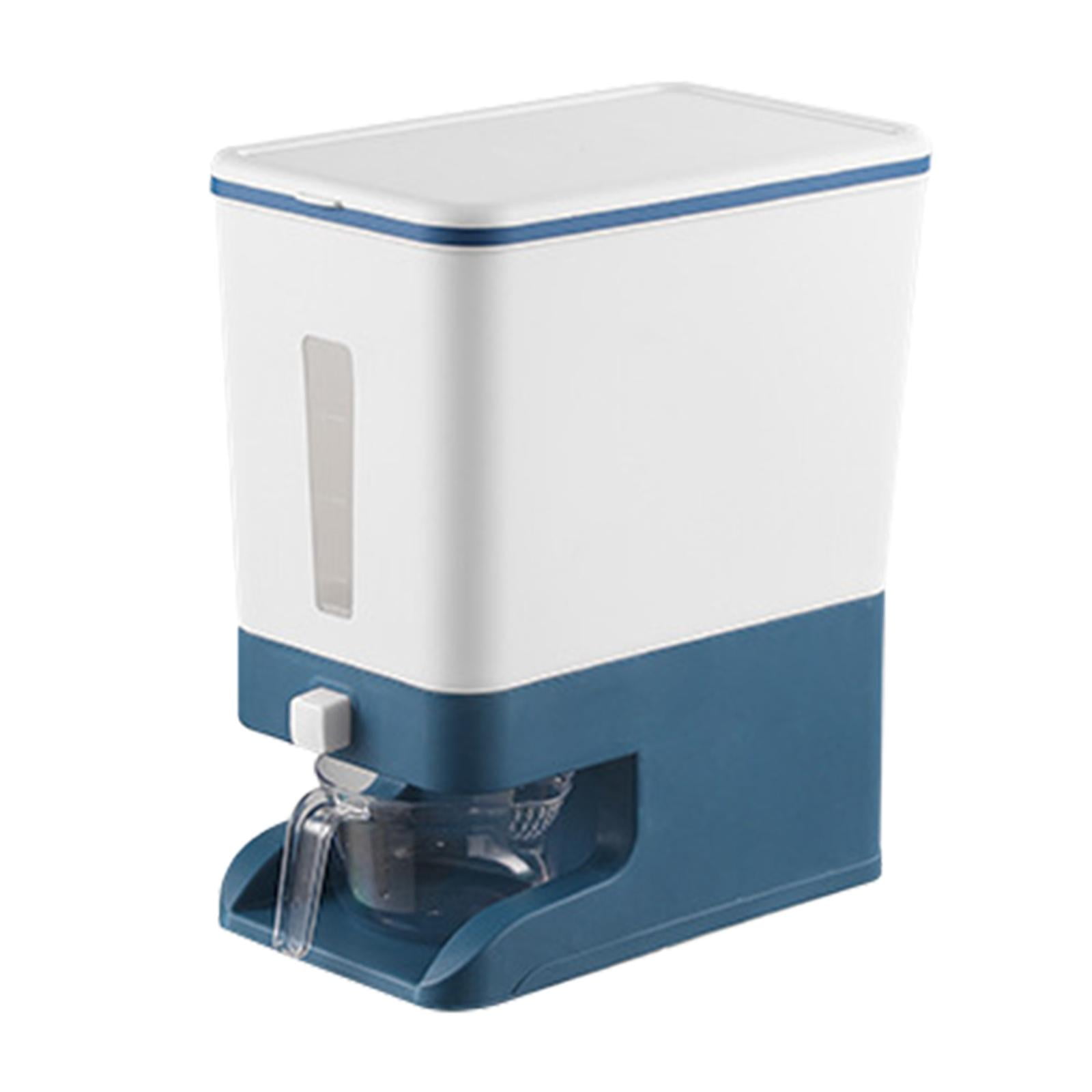 Large Airtight Plastic Rice Dispenser, Food Storage Container for ...