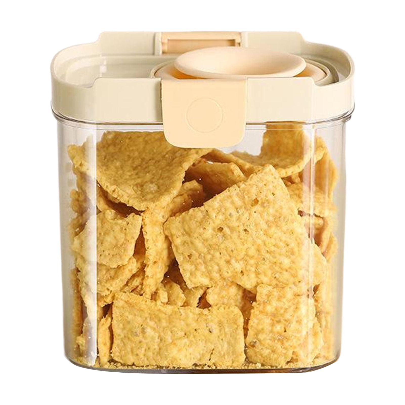 Airtight Silicone Food Storage Containers - Transparent Design with ...