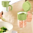 Airtight Spice Container With Built In Spoon, Seasoning Storage Jar For ...