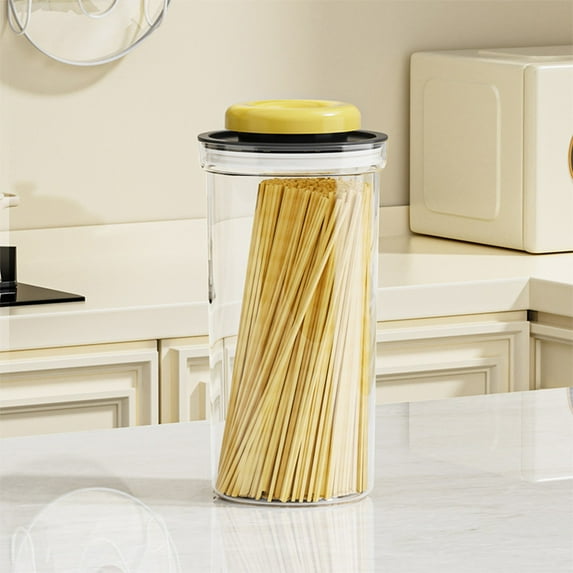 Airtight Storage Container – Food-Grade Plastic Kitchen Jar | Thick ...
