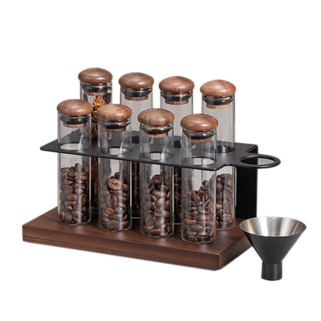 Airtights Wood Storage Jar Preserve Coffee Bean Spices Organizers ...