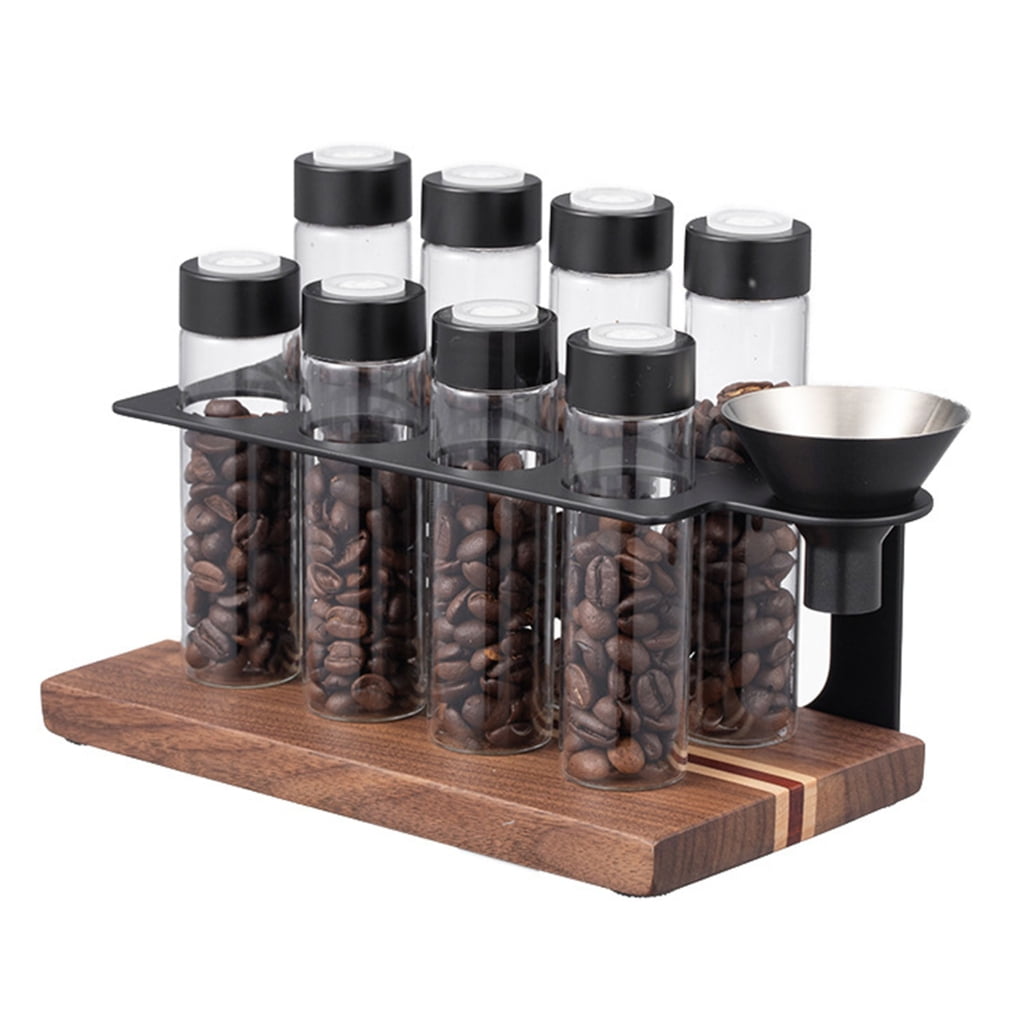 Airtights Wood Storage Jar Preserve Coffee Bean Spices Organizers ...