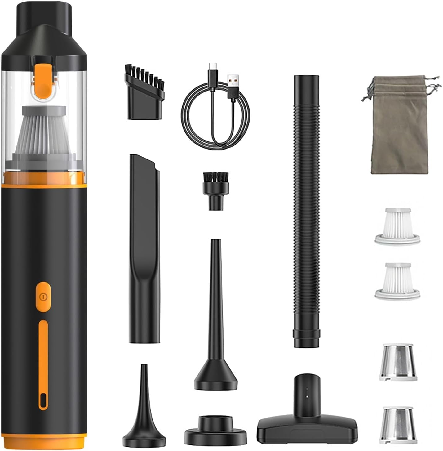 Airtrek Pro – Compact Vacuum & Blower with Enhanced Dual Power, USB ...
