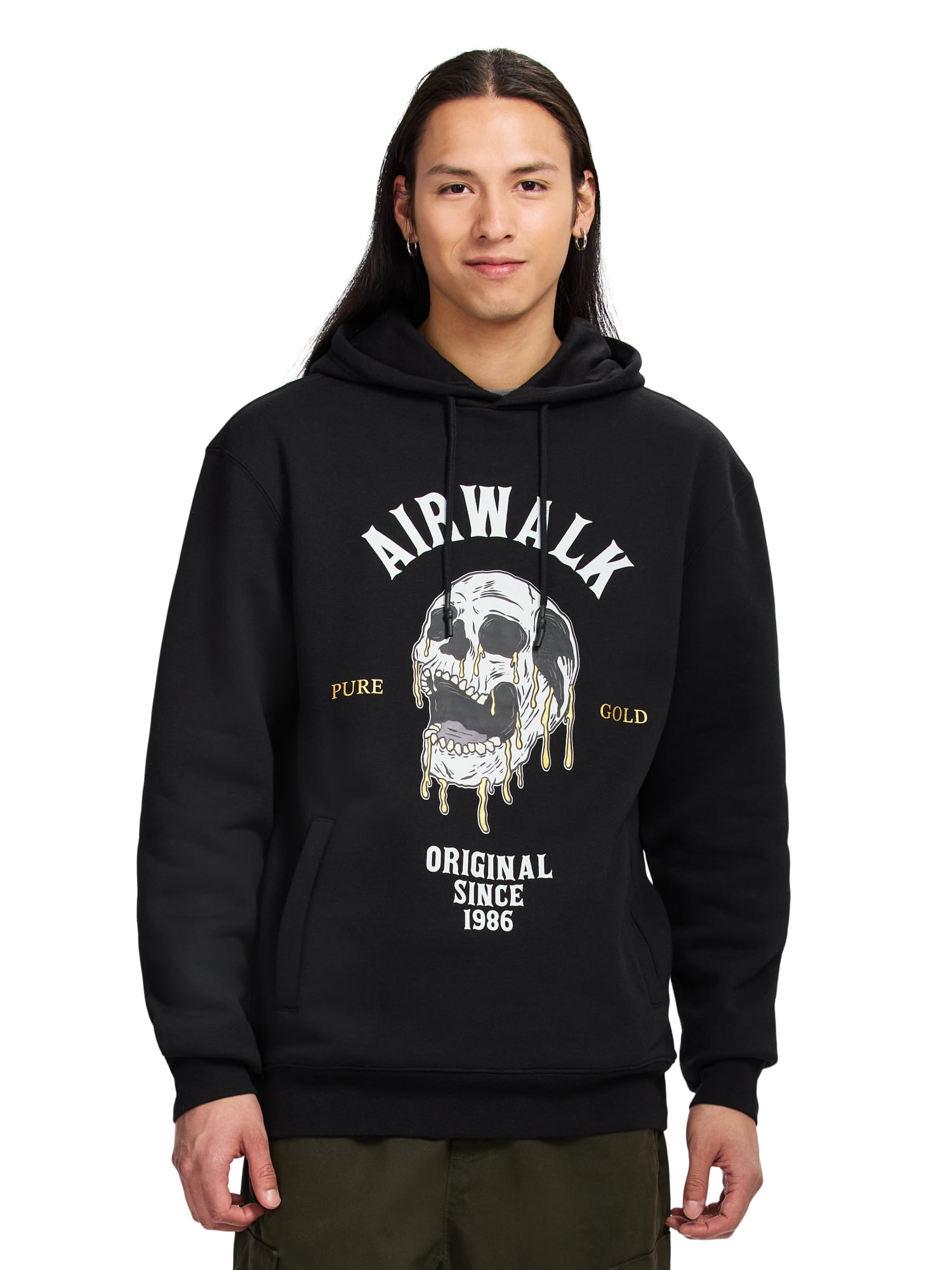 Airwalk Men's & Big Men's Fleece Pullover Hoodie, Sizes XS-3XL ...