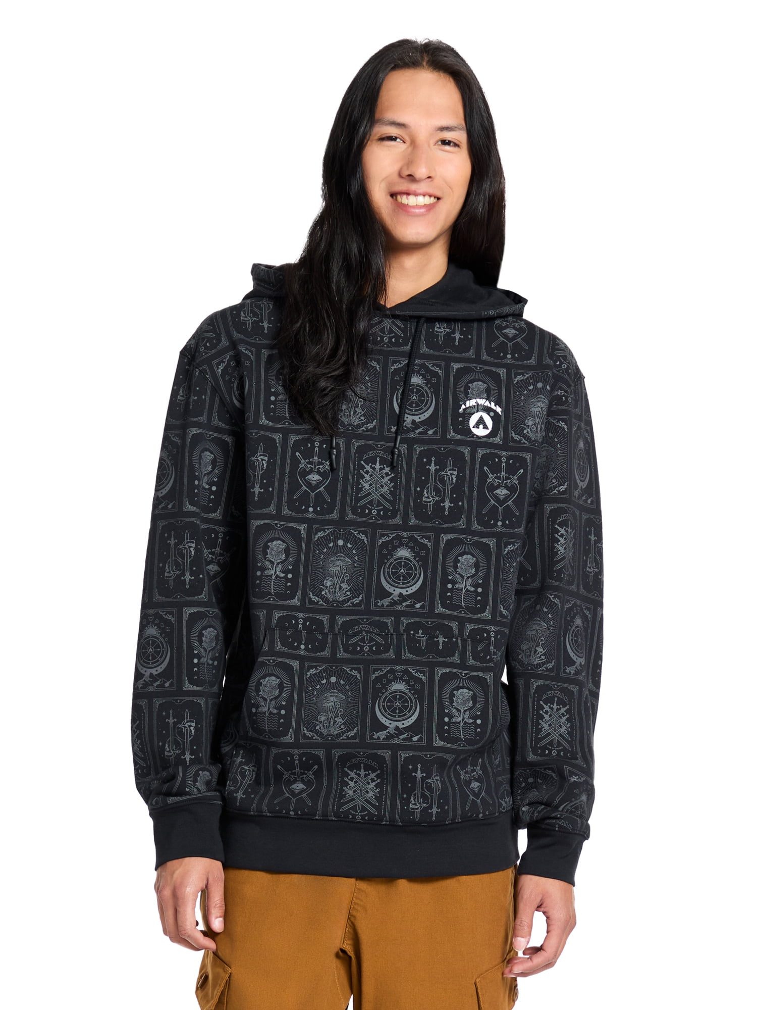 Airwalk Men's & Big Men's Fleece Pullover Hoodie, Sizes XS-4XL ...