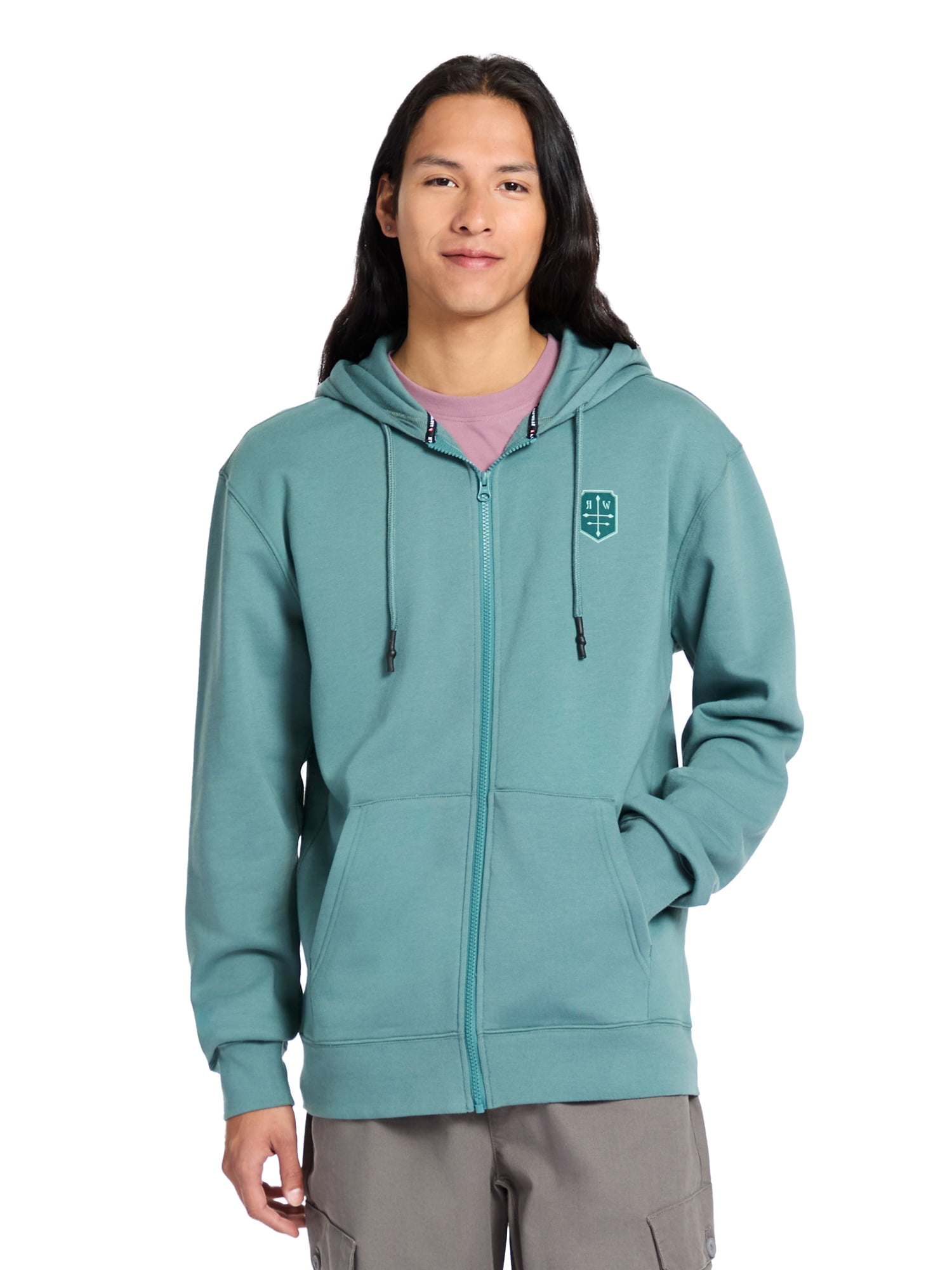 Airwalk Men's & Big Men's Zip Up Hoodie Sweatshirt, Sizes XS-4XL ...
