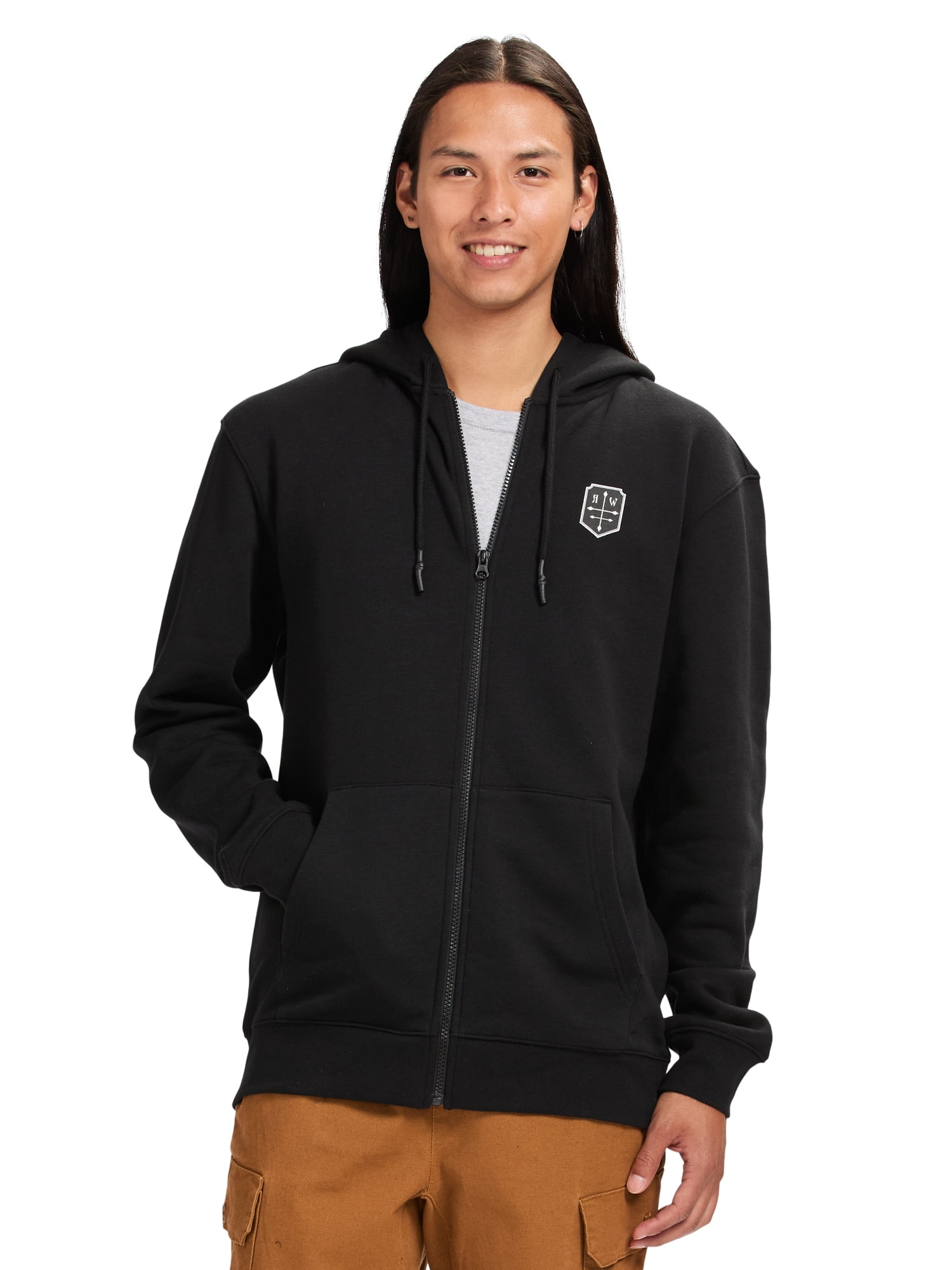 Airwalk Men's Big Zip Up Hoodie Sweatshirt, Sizes S-2XL, Fleece, Warm ...