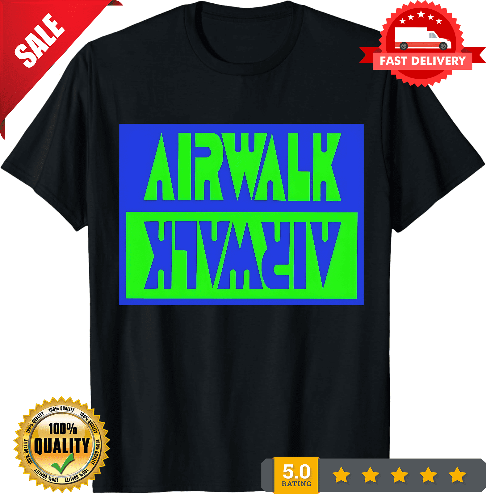 Airwalk SKATE SHOES Retro vintage 80s 90s skateboarding t shirt design ...