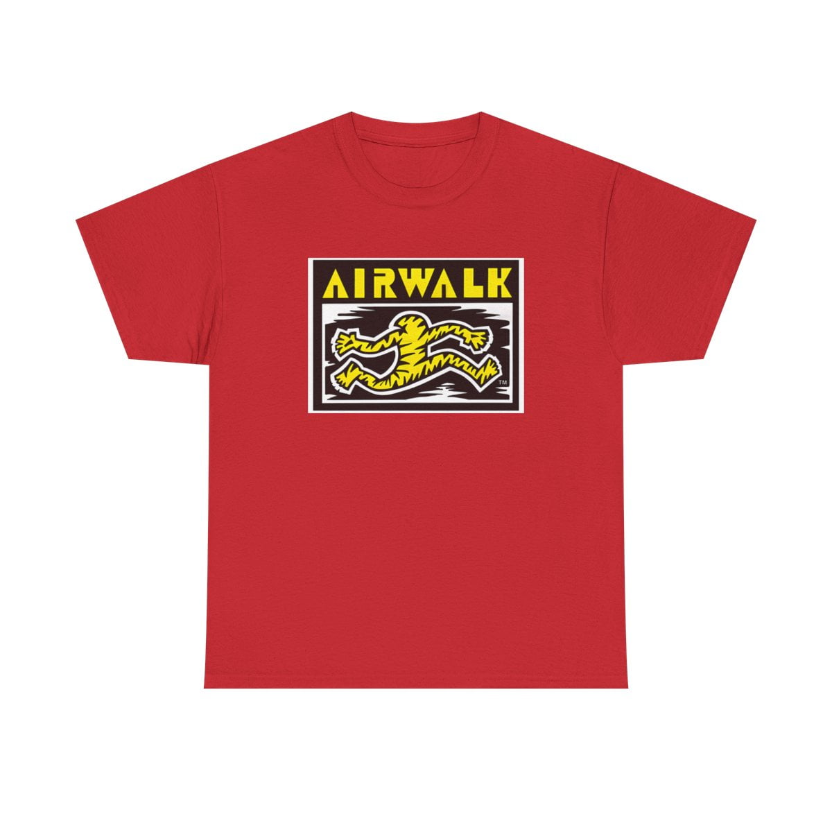 Airwalk Vintage Retro 90s 80s Skateboarding T Shirt Print - Red / 3XL - Walmart.com