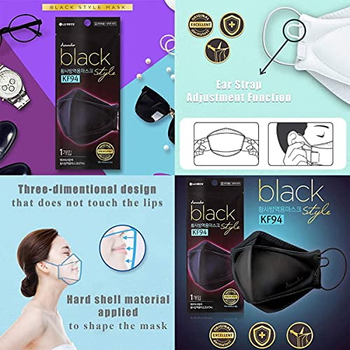 [Airwasher] KF94 Disposable Face Mask - Made in Korea, White Breathable ...