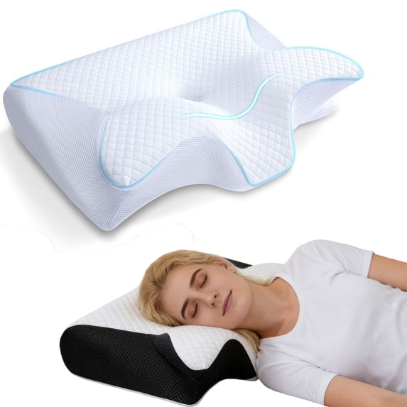 Airway Pro Sleep Pillow,Breathable Neck Haven Pillow,Ergonomic ...