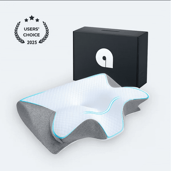 Airway Pro™ Sleep Pillow for Neck Alignment & All-Night Comfort ...