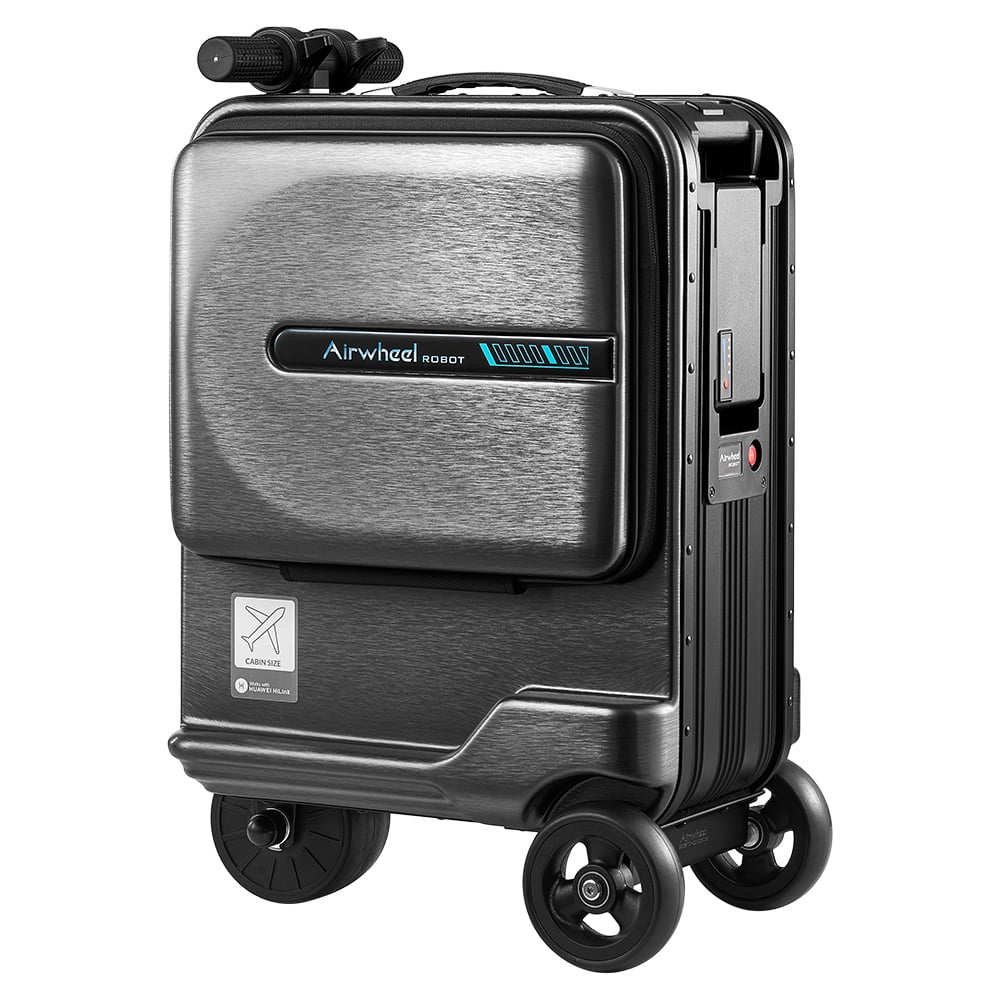 Airwheel 20 Inch SE3miniT Smart Robot Electrical Riding Luggage Ride on Scooters Carry On ...