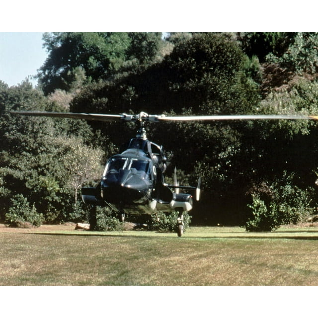 Airwolf Bell 222 Helicopter Taking Off 24x36 HD Aluminum Wall Art ...