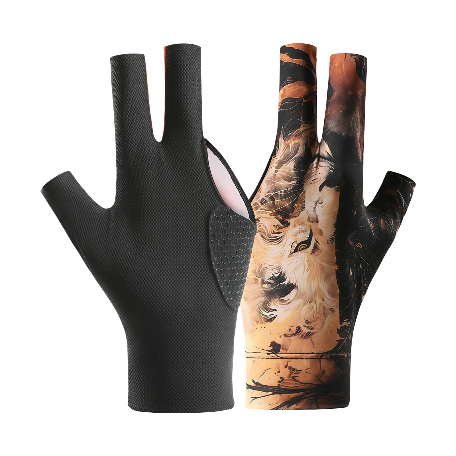 Airy Anti Slip Pool Gloves for Left Handed Players Offered In 3 Trendy ...