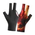 Airy Anti Slip Pool Gloves for Left Handed Players Offered In 3 Trendy ...