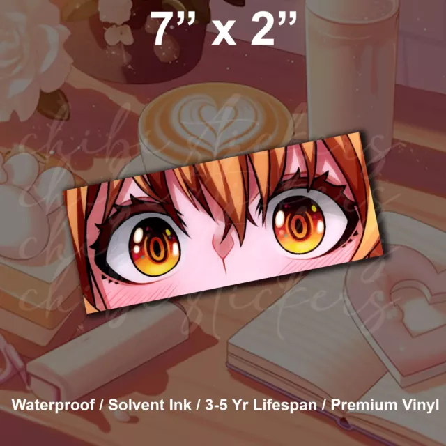 Aisaka Taiga Toradora! Anime Eyes Car Window Decal Vinyl Sticker ...