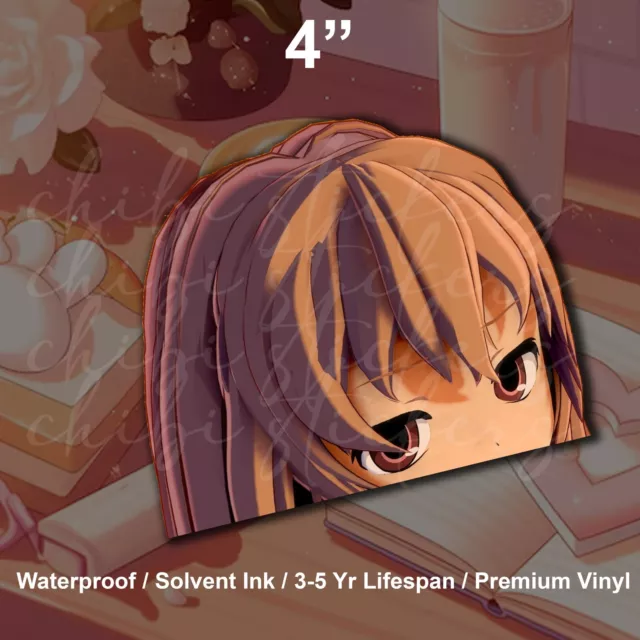 Aisaka Taiga Toradora! Sticker Anime Chibi Car Window Vinyl Sticker ...
