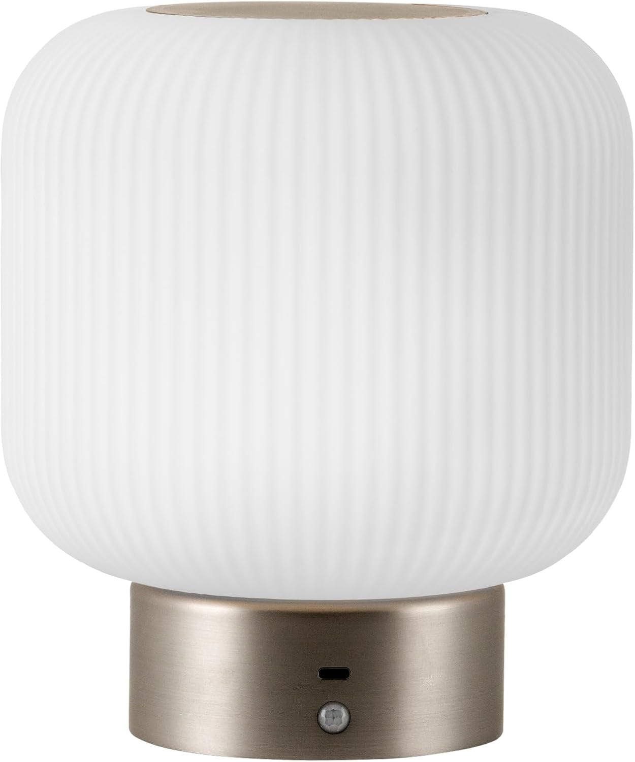 Aisilan Portable Opal Glass Lantern Table Lamp with Touch Control, 3W ...