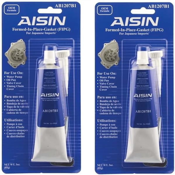 Aisin 6oz Formula Form-In-Place-Gasket (FIPG) Sealant Tube (2 x 3oz) - Walmart.com