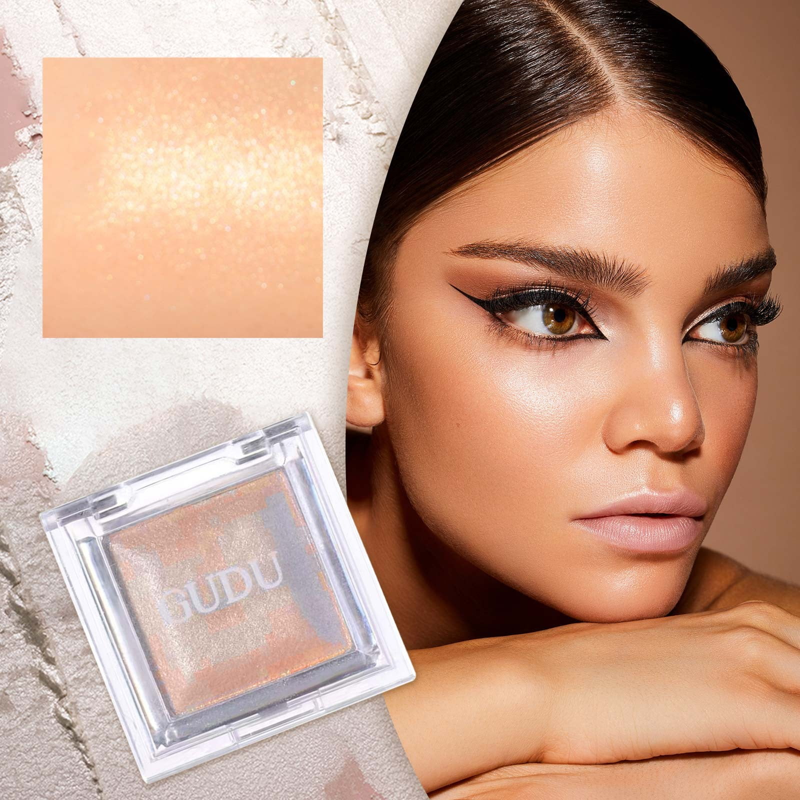 Aisiwm Dreamy Sweetheart Highlight Powder Powder Monochromatic Pearl ...