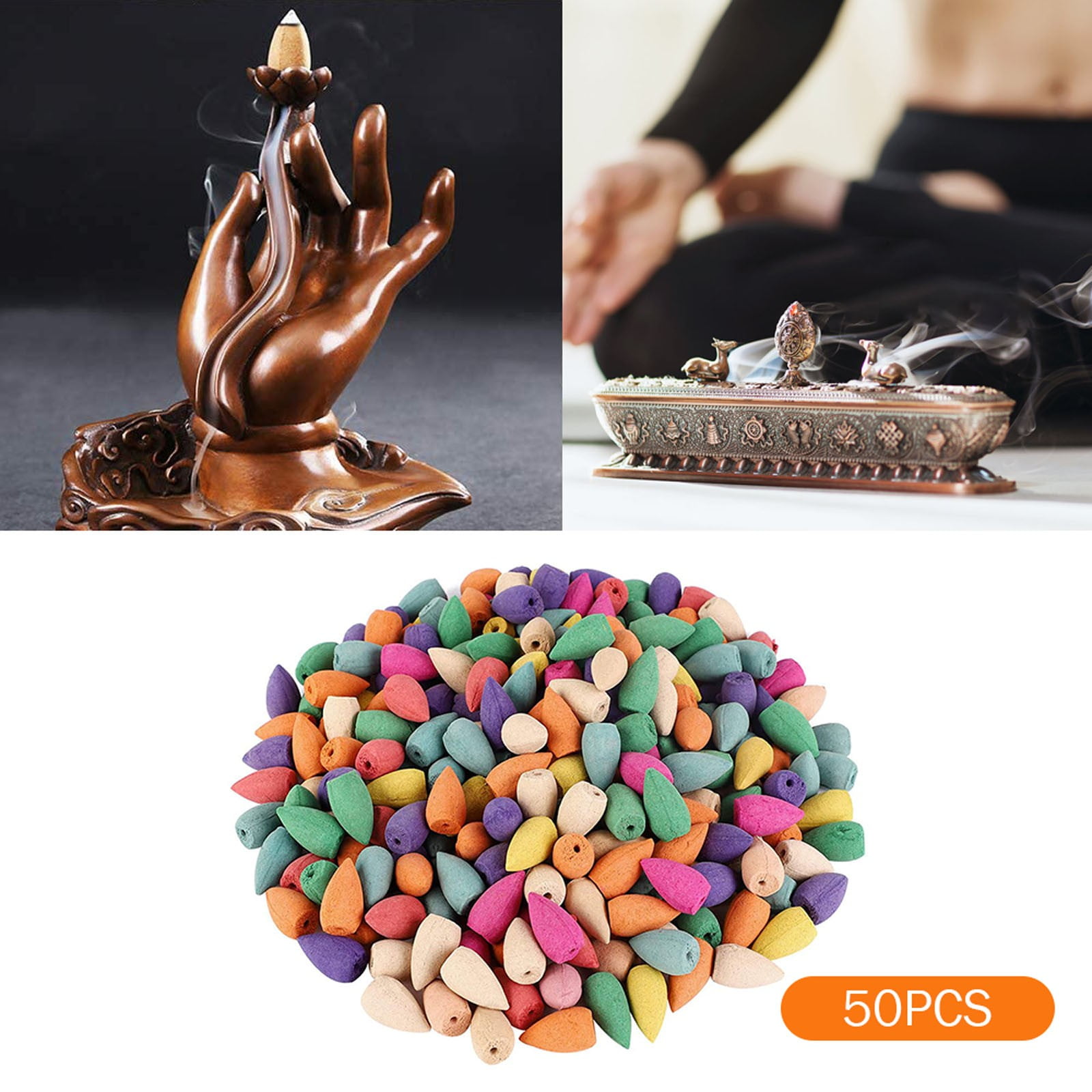 Aisiwm Lightning Deals！Reverse Flow Fragrance Floral Tower Fragrance ...