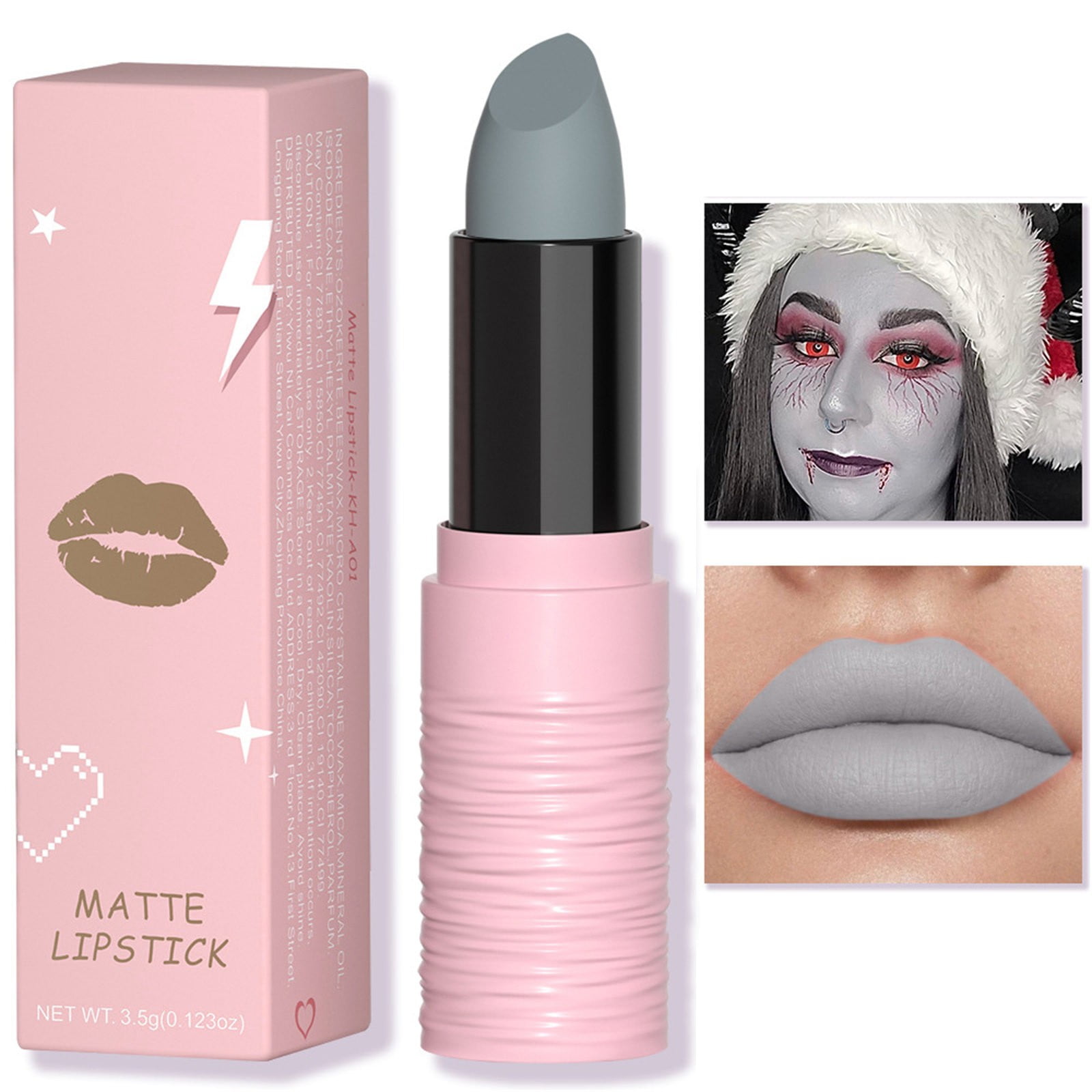 Aisiwm Paies Up Face Makeup Makeup 6 Color Face Color Lipstick Mattees ...