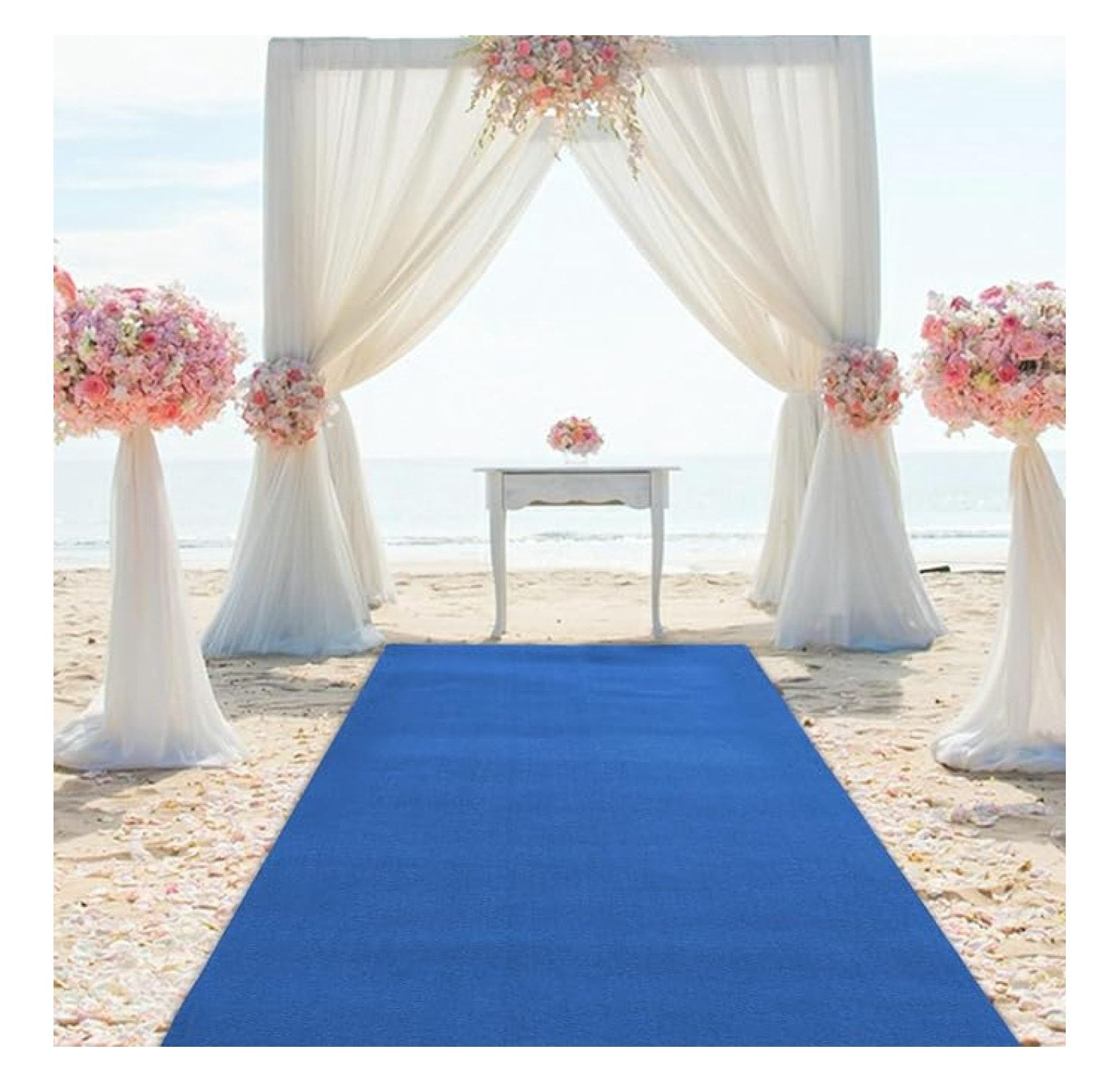 Aisle Runner, 33ft x 3ft 360GSM Thick Reusable Carpet Runner for Indoor ...