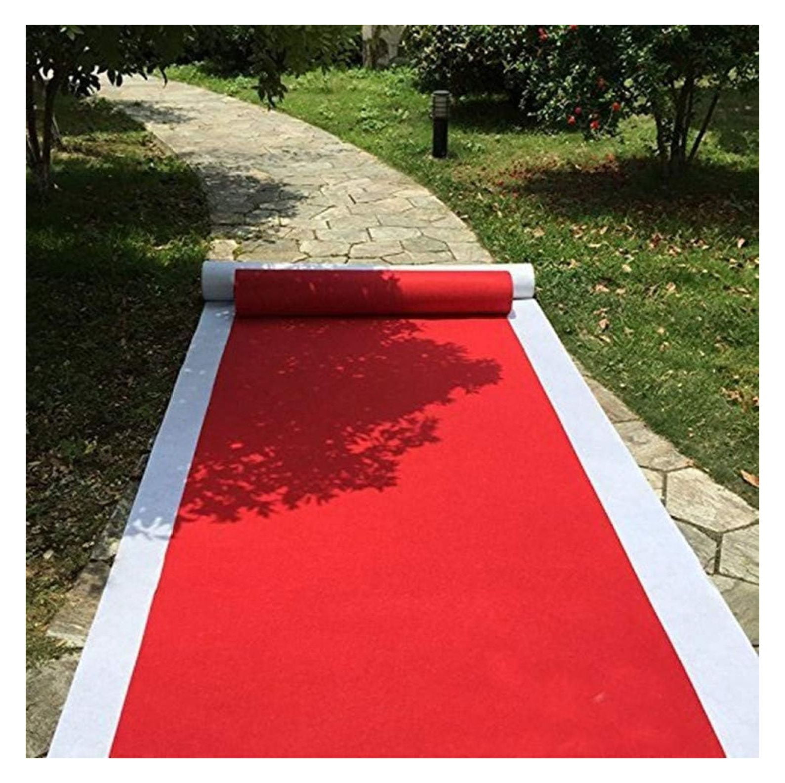 Aisle Runners Wedding Accessories 2mm Red Aisle Runner Carpet Rugs for ...