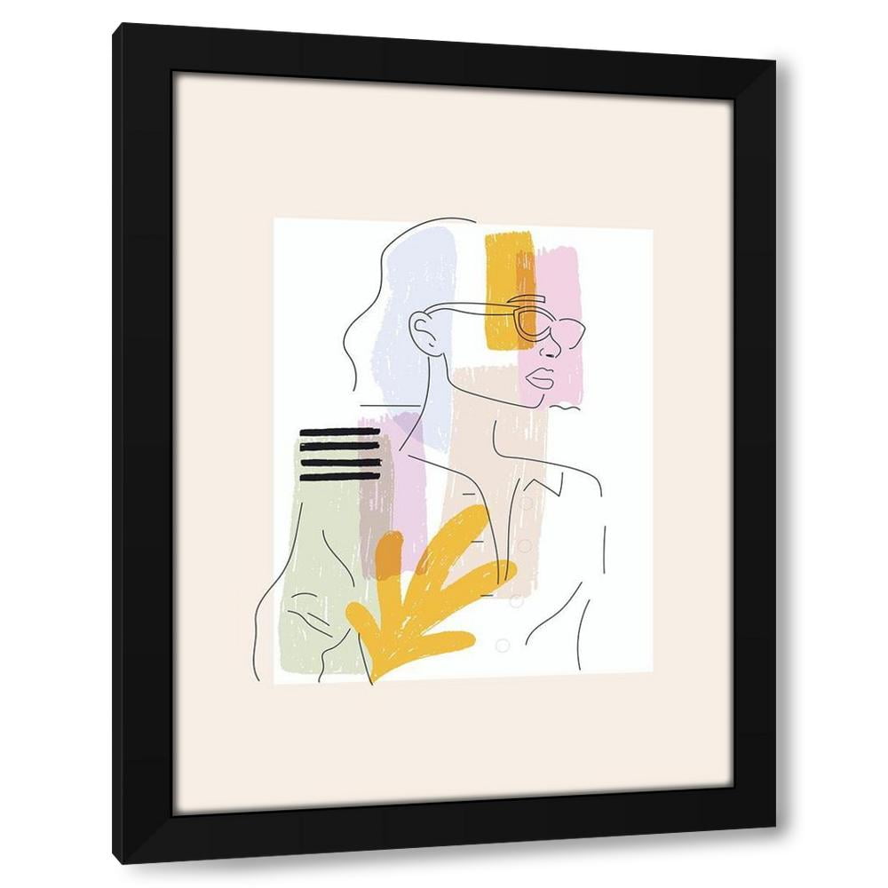 Aislinn Simmonds 15x18 Black Modern Wood Framed Wall Art Titled ...