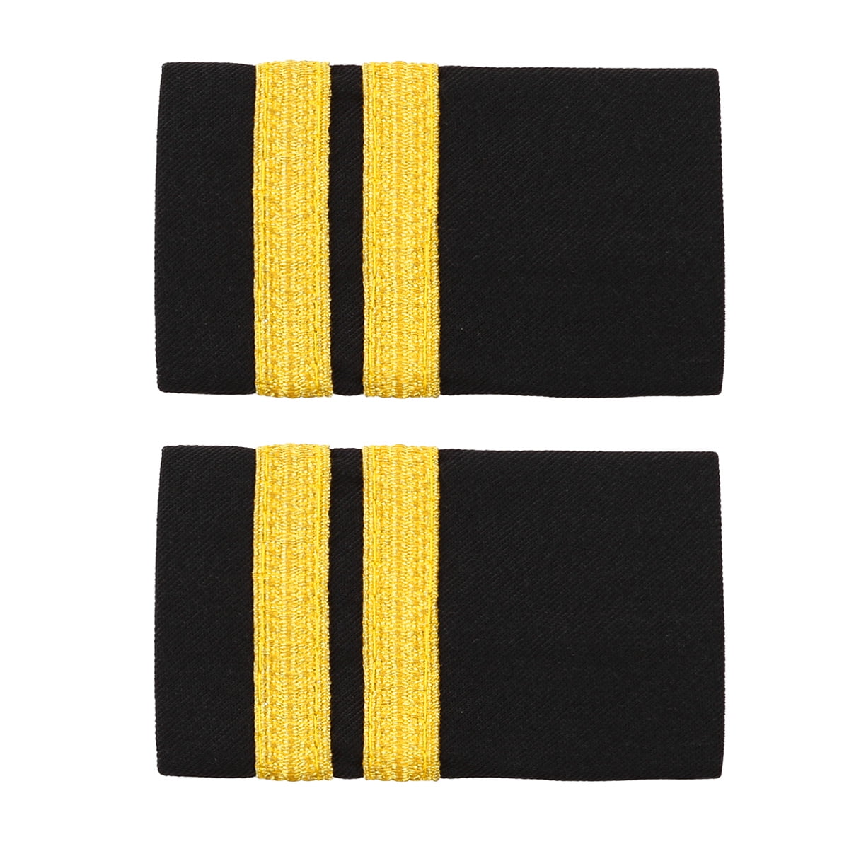 Aislor 1 Pair Airlines Pilot Epaulets Captain Uniform Epaulets ...