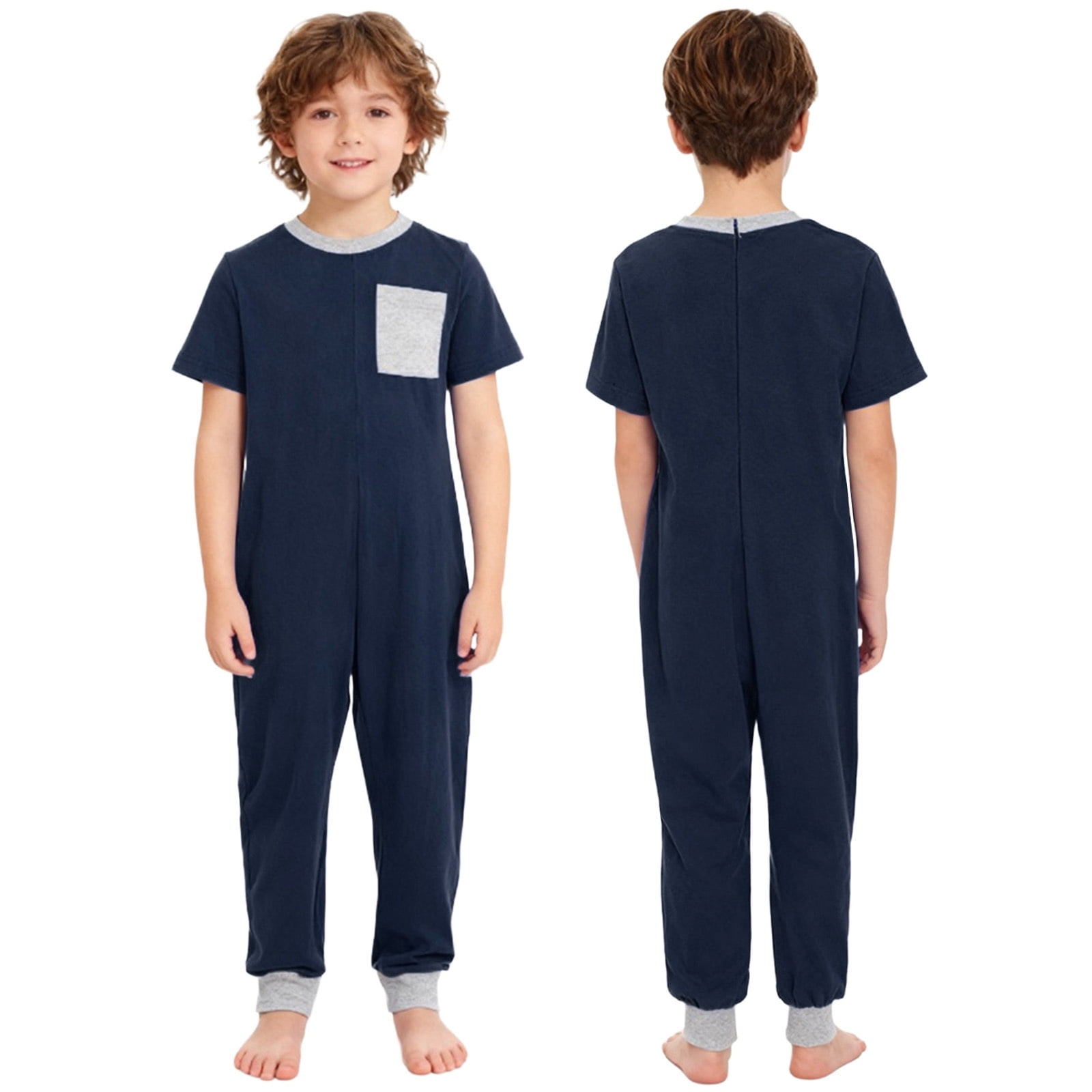 Aislor Adaptive Clothing for Boys Special Needs Autism Sensory Jumpsuit ...