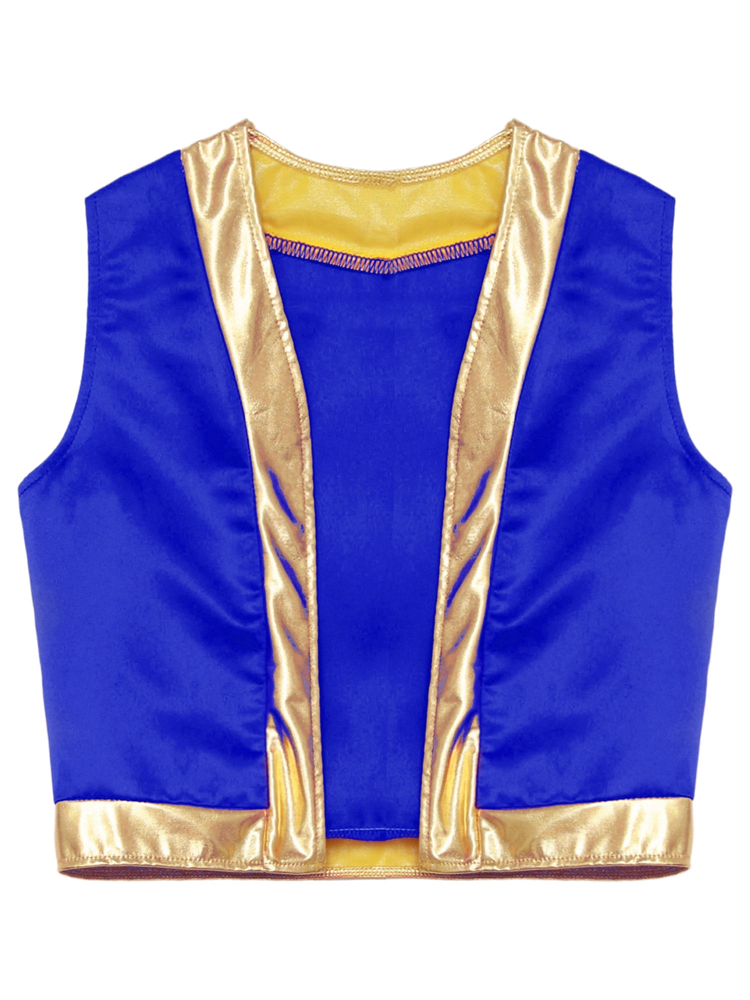 Aislor Boys Prince Vest Open Front Waistcoat Halloween Performance ...