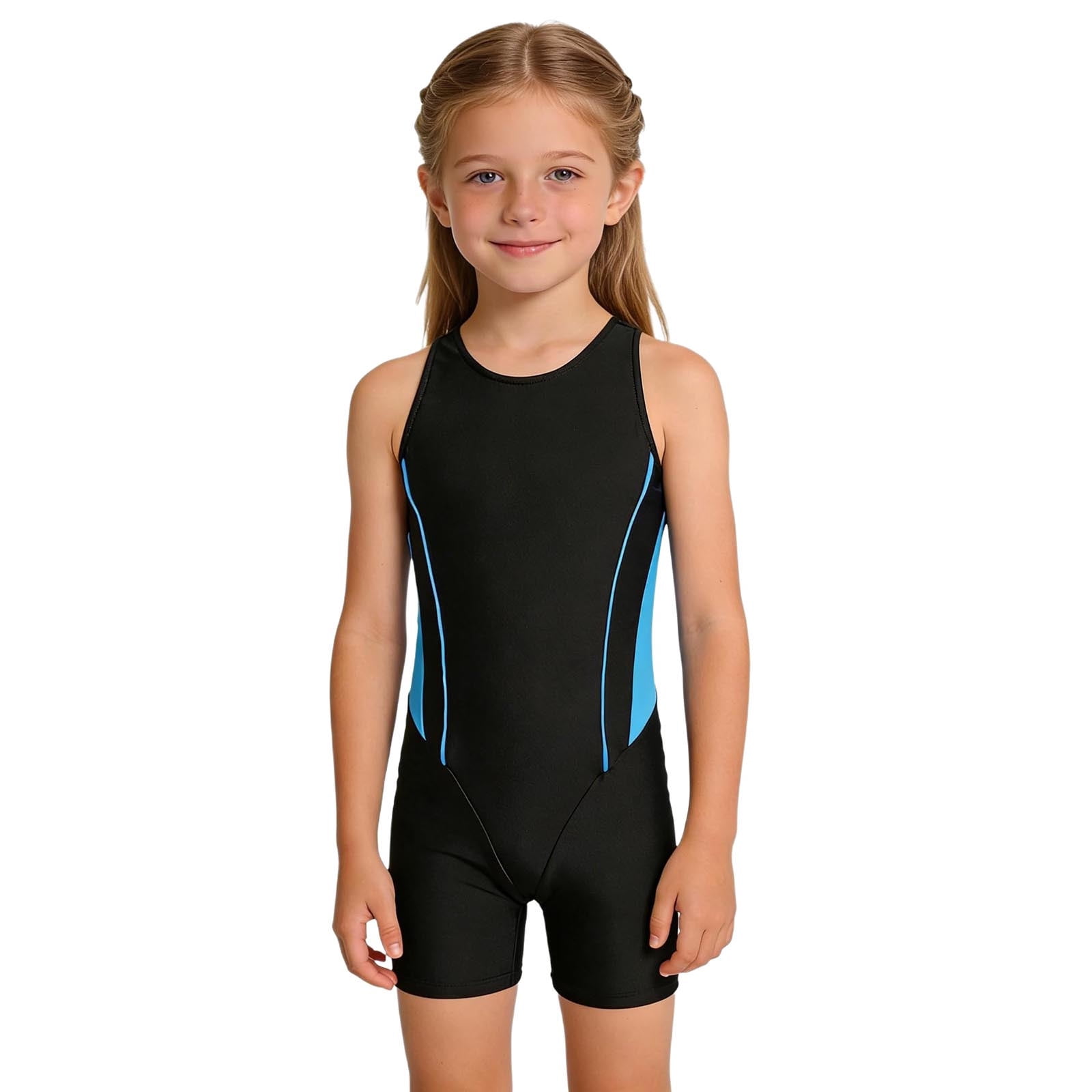 Aislor Girls Boyleg Cutout One-piece Swimsuits Swimming Costume ...