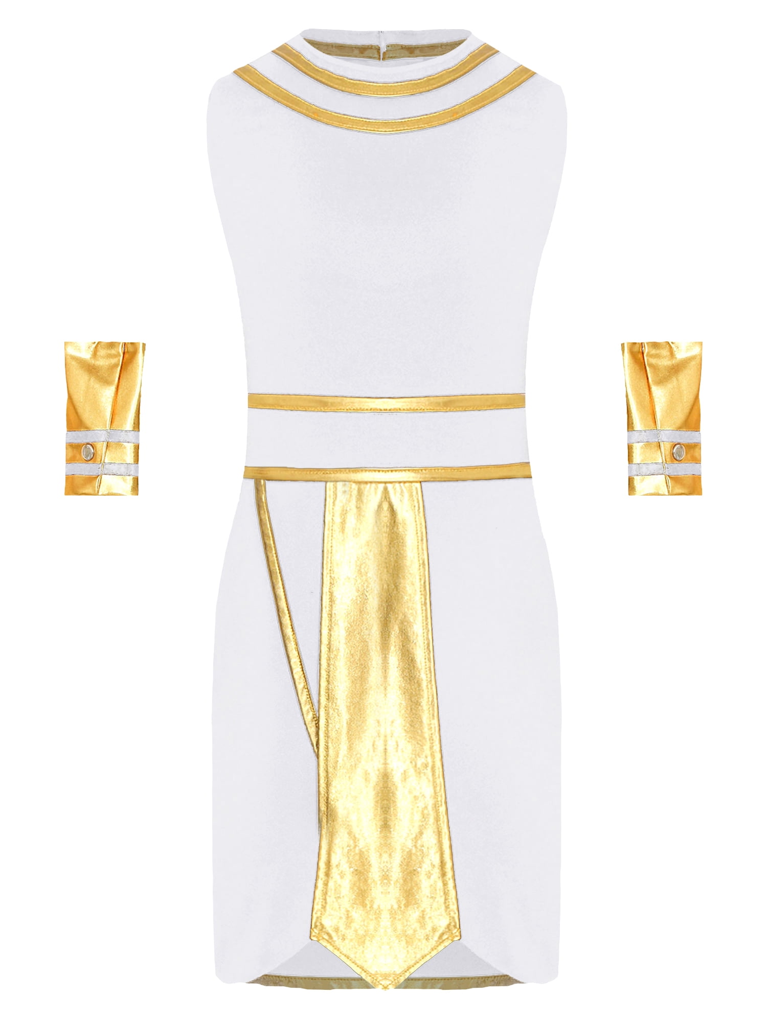 Aislor Kids Boys Egyptian Pharaoh Cosplay Outfits Ancient Egypt King ...
