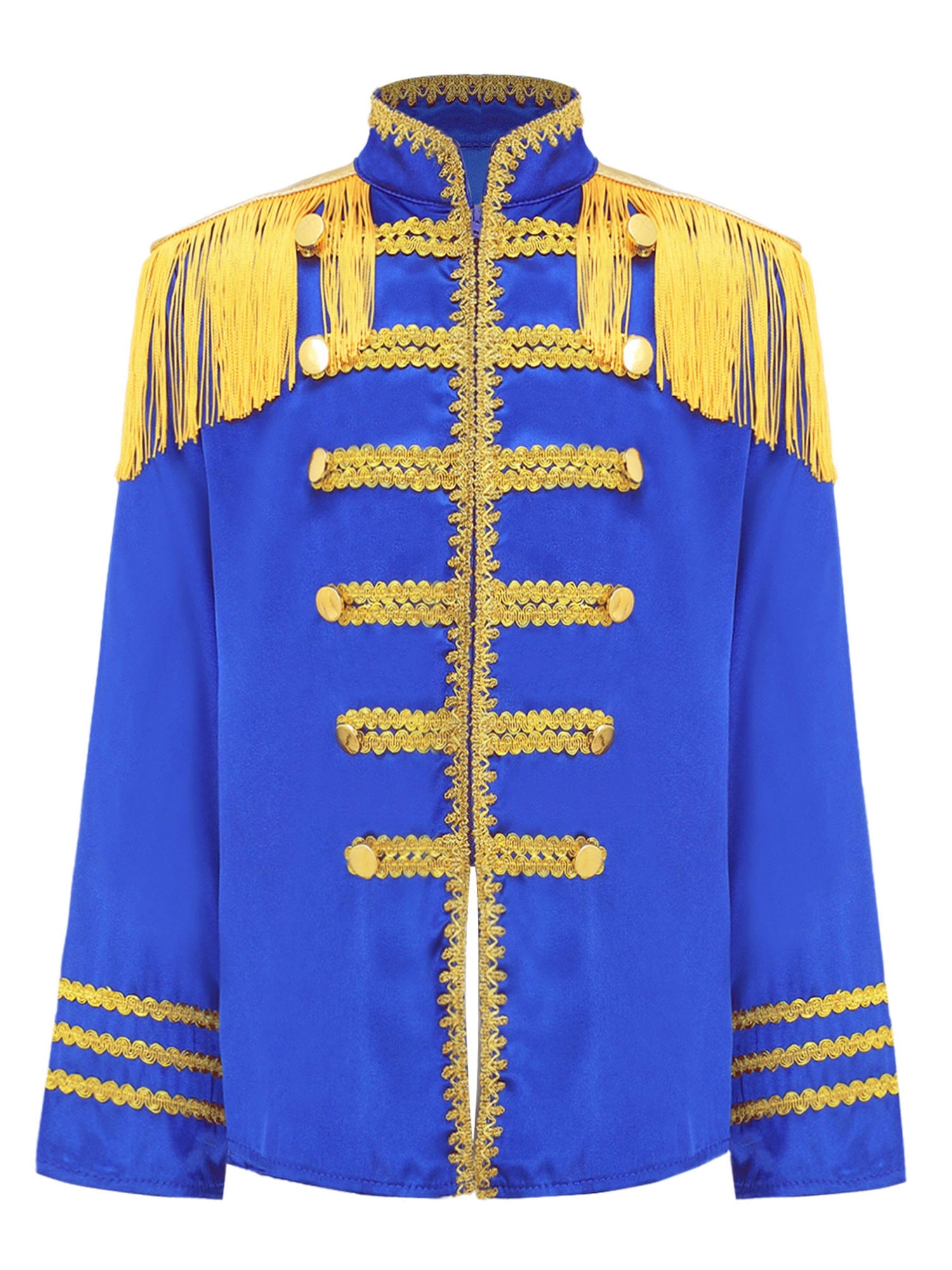 Aislor Kids Boys Girls Hippie Disco Long Sleeve Tassels 1960s British ...