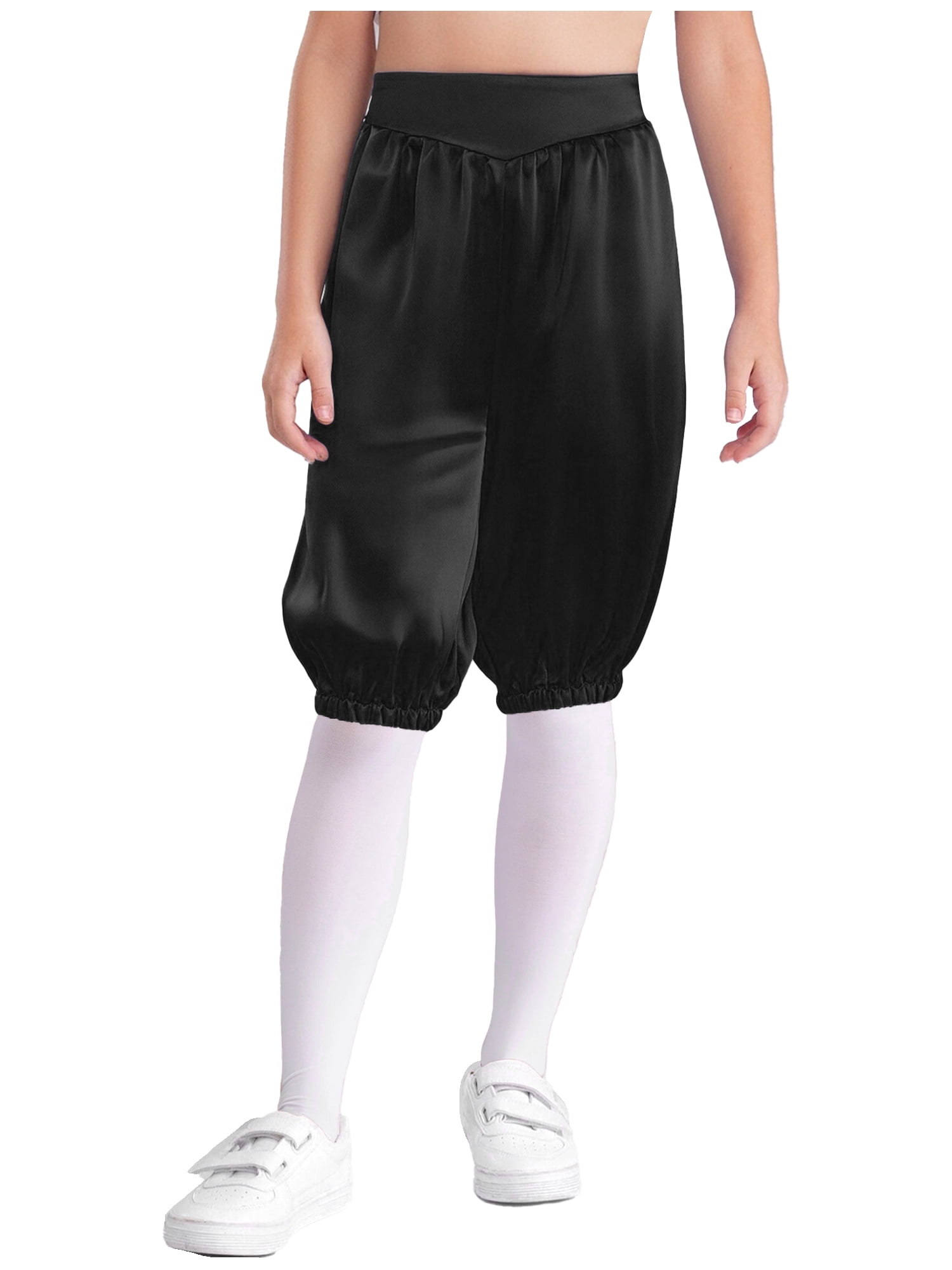 Aislor Kids Boys Medieval Capri Pants High Rise Waist with Elastic Band ...