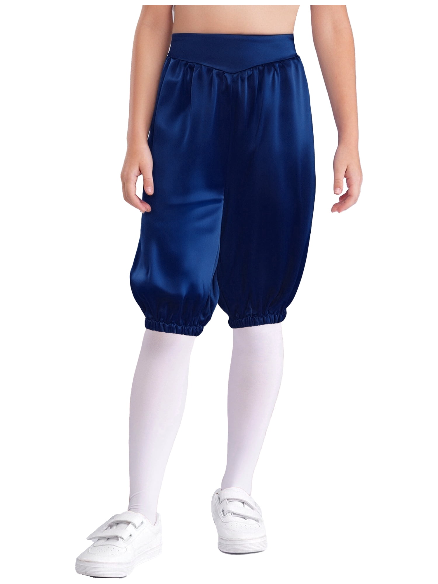 Aislor Kids Boys Medieval Capri Pants High Rise Waist with Elastic Band ...